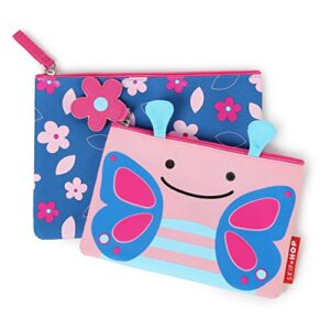 skip hop zoo little kid cases, blossom butterfly, multi