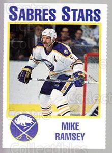 (ci) mike ramsey hockey card 1993-94 buffalo sabres noco 16 mike ramsey