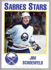 (ci) jim schoenfeld hockey card 1993-94 buffalo sabres noco 19 jim schoenfeld