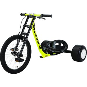 razor dxt drift trike yellow, one size