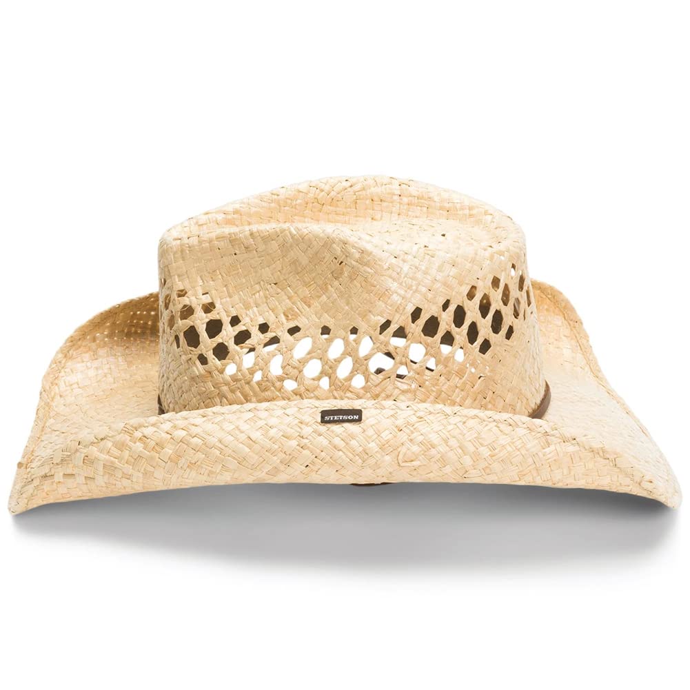 Stetson Men's Straw, Natural, Medium