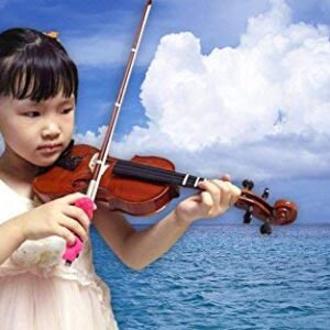 Original Bow Buddy Purple Raspberry 2-Piece Set: Things 4 Strings Bow Hold Buddies Violin/Viola Teaching Aid Accessory