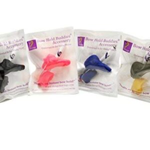 Original Bow Buddy Purple Raspberry 2-Piece Set: Things 4 Strings Bow Hold Buddies Violin/Viola Teaching Aid Accessory