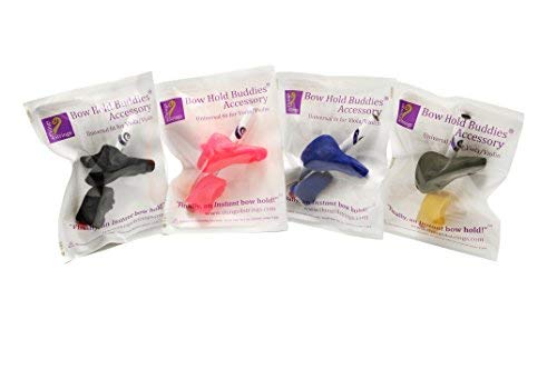 Original Bow Buddy Purple Raspberry 2-Piece Set: Things 4 Strings Bow Hold Buddies Violin/Viola Teaching Aid Accessory