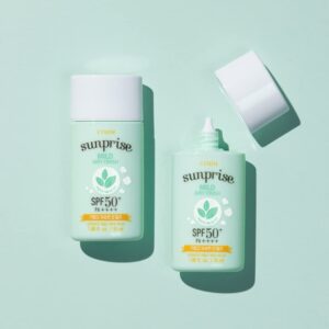 ETUDE Sunprise Mild Airy Finish Sun Milk SPF50+ / PA++++ | Sebum-free, Non-Sticky, Long Lasting Protection, 100% Mineral Based Sunscreen | Kbeauty