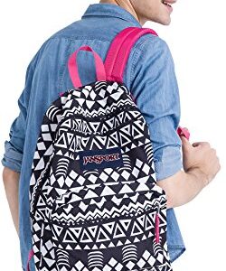 JanSport Unisex SuperBreak Black Geo Graphic One Size