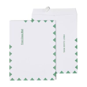 staples 486930 first-class easyclose catalog envelopes 10-inch x 13-inch white 100/bx