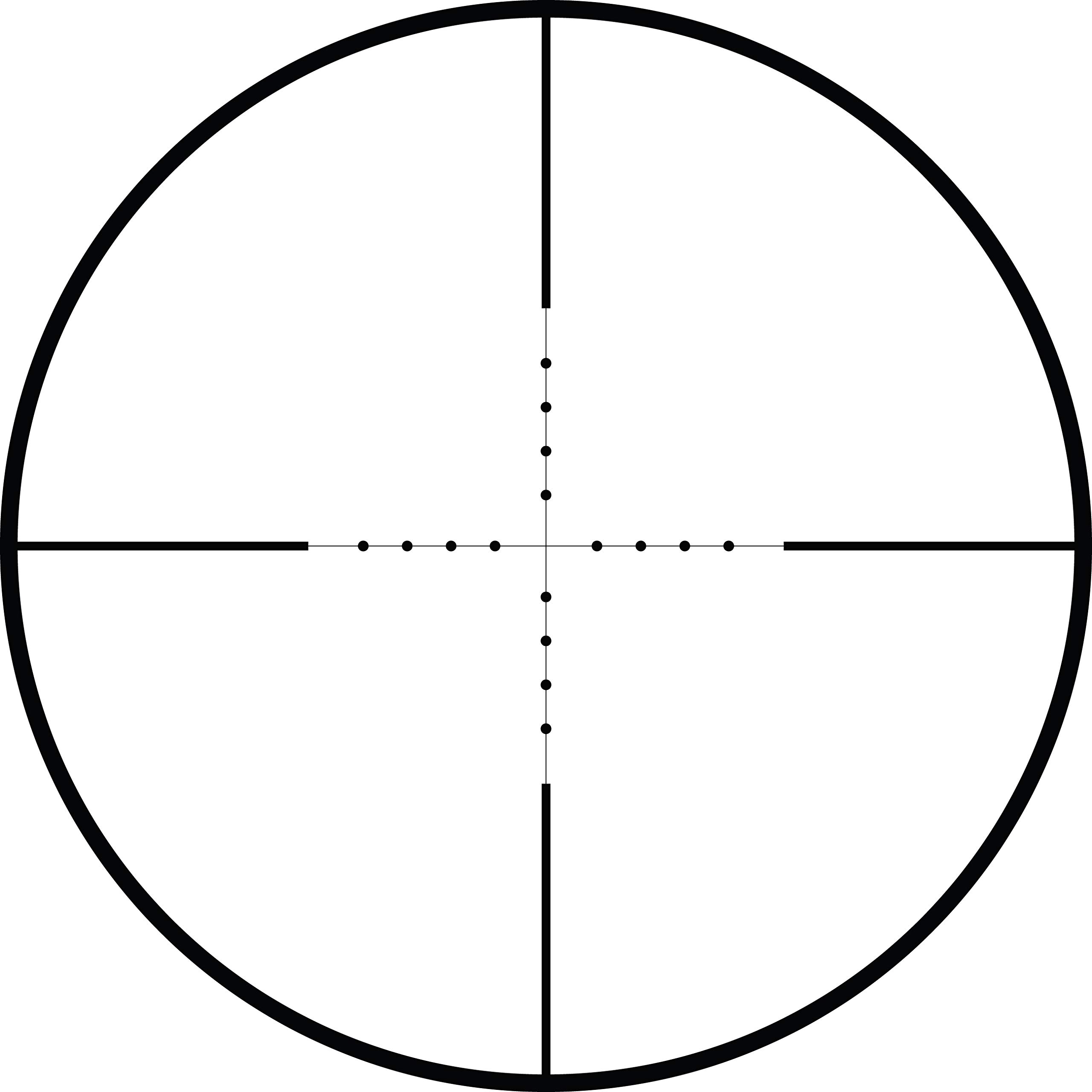 Vantage Riflescope 4X32, 1", Mil Dot (Wire)