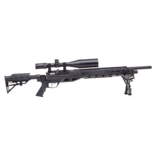 benjamin armada btap25sx .25- caliber pellet pcp hunting/ target air rifle and scope, black