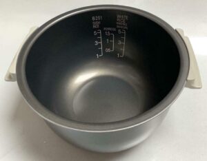 zojirushi original replacement nonstick inner cooking pan for ns-zac10/zcc10 5-cup rice cooker only