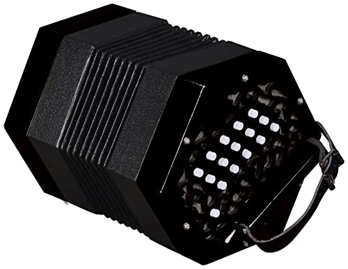 Trinity College AP-1130 Anglo-Style Concertina 30-Button - Black