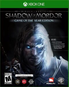 middle earth: shadow of mordor game of the year - xbox one