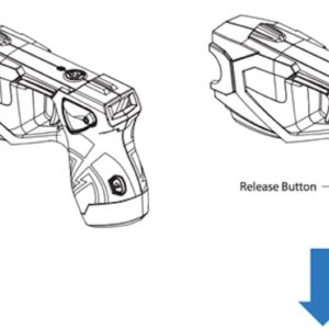 TASER Performance Power Magazine Tactical Pinky Extender (TPPM) for X1 / X2 / X26P