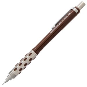 Pentel Graph Gear 800 Mechanical Drafting Pencil, 0.3mm, Brown Barrel with Lead (PG803LZBP)