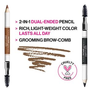 Eyebrow Makeup By wet n wild Color Icon Brow Pencil, Blonde Moments, Light Brown Eyebrow Pencil and Brush