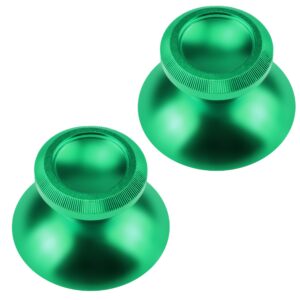 gam3gear aluminum alloy metal analog thumbstick for xbox one green (set of 2)