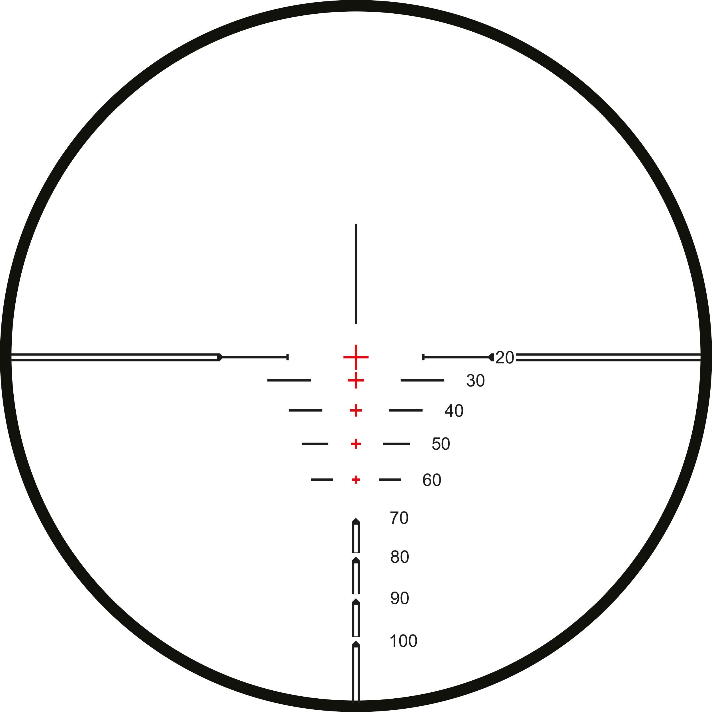 XB1 Crossbow Scope 1.5-5x32 (250-425 fps), 1", IR, XB1 SR