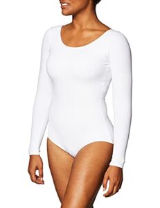 capezio womens tb135x leotard, white, 2x us