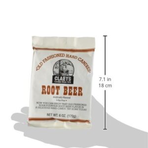 ROOT BEER HARD CANDY6OZ by CLAEYS CANDIES MfrPartNo 686, 6.0 oz