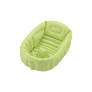 richell baby bath w green