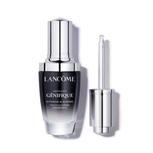 lancôme advanced génifique radiance boosting anti-aging face serum - visibly hydrates & plumps skin - with bifidus prebiotic, hyaluronic acid & vitamin cg, 1 fl oz