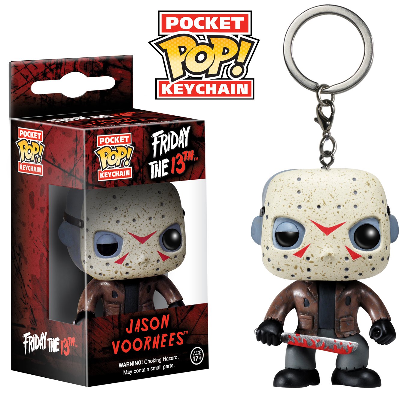 Funko POP Keychain: Horror - Jason Voorhees Toy Figure