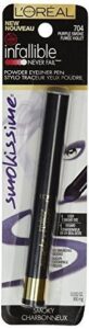 loreal paris infallible smokissime purple smoke 704 powder eyeliner -- 2 per case.