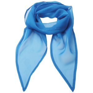 premier ladies/womens work chiffon formal scarf (one size) (sapphire)