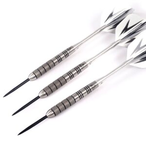 CUESOUL 30 Grams Tungsten Steel Tip Darts Set 95% Tungsten with Luxury Case