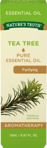 nature's truth aromatherapy 100% pure essential oil, tea tree, 0.5 fl oz