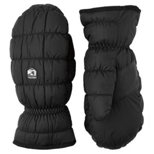 hestra moon mitt - heavily insulated, water-resistant mitten - black - 7