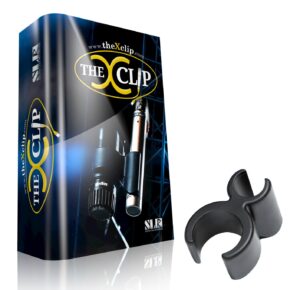 the x clip - dual microphone clip