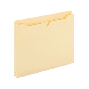 Office Depot Manila File Jackets, 1in. Expansion, 8 1/2in. x 11in., Box of 50, OD24910