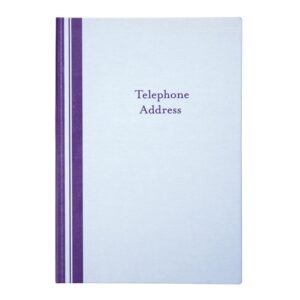 office depot fashion ringbound telephone/address book, 7 7/16in. x 9 3/16, n20107723