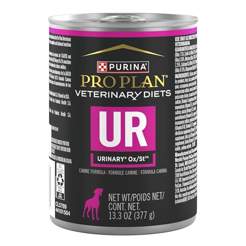 Purina Pro Plan Veterinary Diets UR Urinary Ox/St Canine Formula Wet Dog Food - (Pack of 12) 13.3 oz. Cans