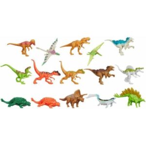 hasbro jurassic park jurassic world bag of 15 3" dinosaurs