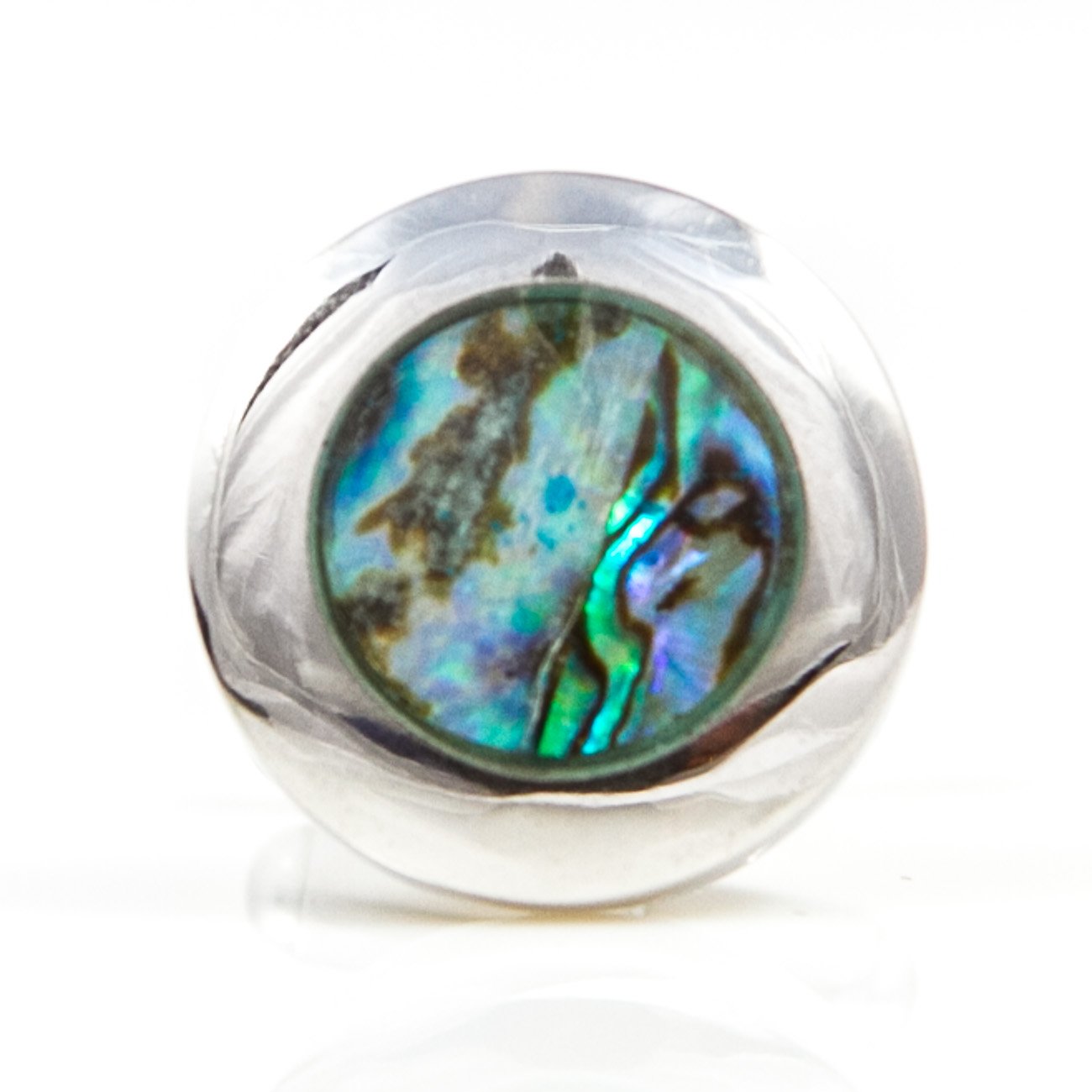 MRCUFF Abalone 4 Pairs Cufflinks in a Presentation Gift Box & Polishing Cloth