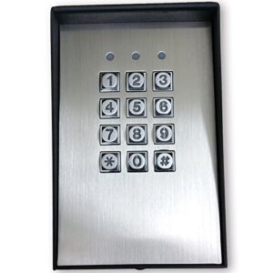 keypad dolkpl1kb post mount keypad wiegand output & apo data i/o