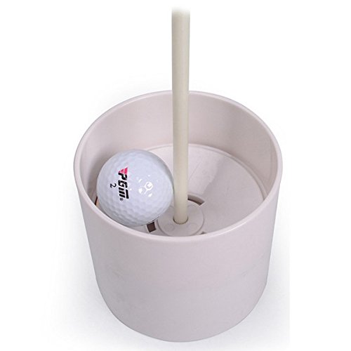 Relefree White Plastic Golf Green Hole Cup Practice Putting Putter Yard Garden Backyard Training 10cm Outdoor Indoor Accessories