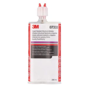 3m impact resistant structural adhesive, 07333, two-part epoxy, true automotive oem recommended, 200 ml/6.75 fl oz cartridge, purple