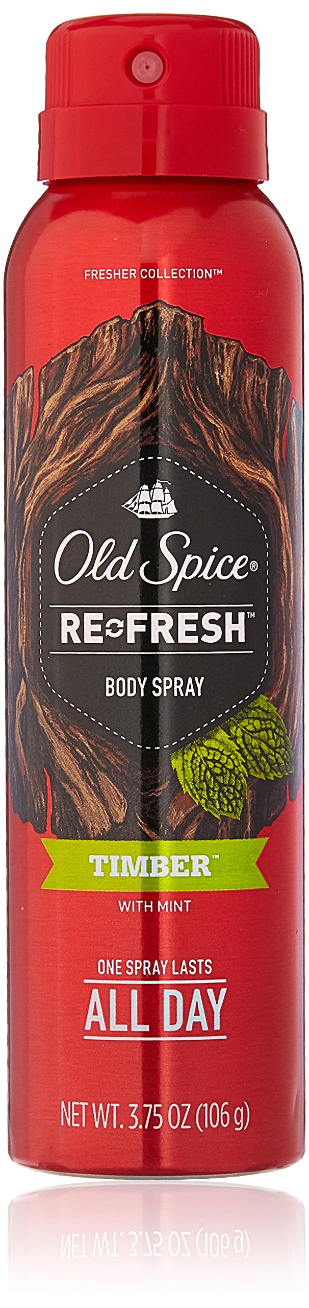 Old Spice Re Fresh Body Spray - Fresher Collection 3.75 OZ (Pack of 2)