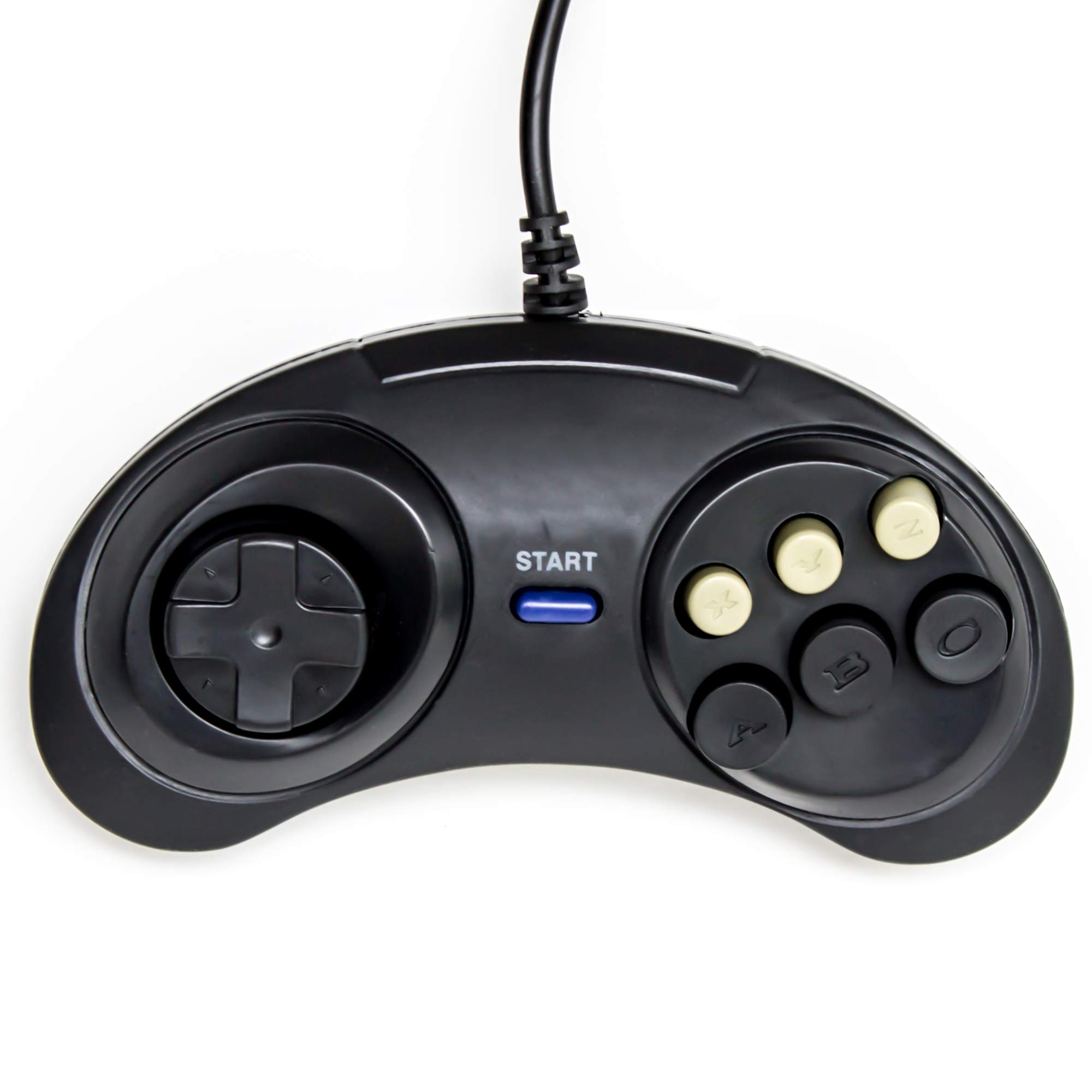 Old Skool Classic Sega Genesis Controller- 6-Button Game pad