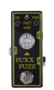 tone city fuxx fuzz octave fuzz with toggle option. mighty mini!