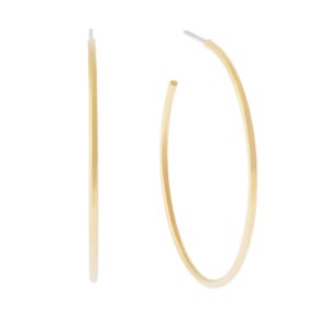 Michael Kors Gold-Tone Hoop Earrings