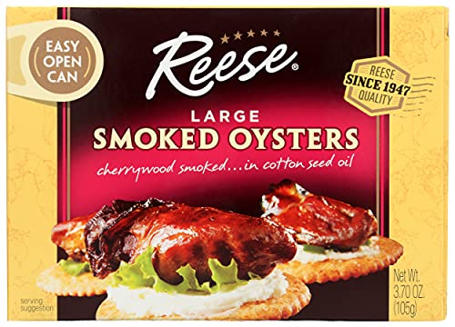 Reese Large Smoked Oysters - 3.7 oz