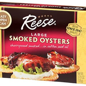 Reese Large Smoked Oysters - 3.7 oz