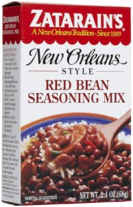 zatarain's red bean seasoning mix - 2.4 oz