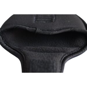 Black Golf Putter Headcover Oversize Neoprene Club Head Cover Perfect for Mallet Putters Fits Most 2 Ball Putters Clubs