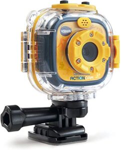 vtech kidizoom action cam, yellow, 480p