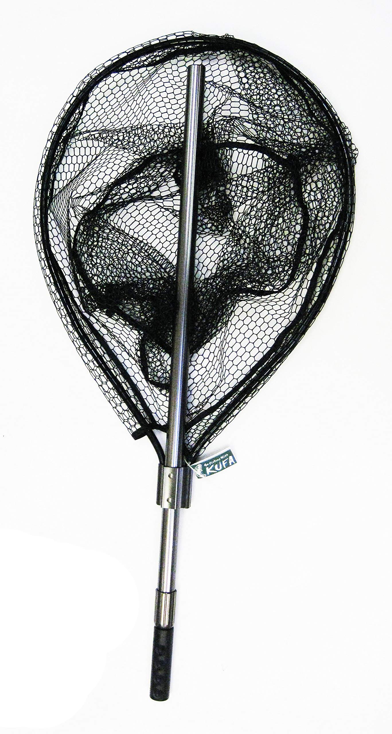 KUFA Sports Large Retractable Aluminum Landing net (Max Length: 7'8") FC7052